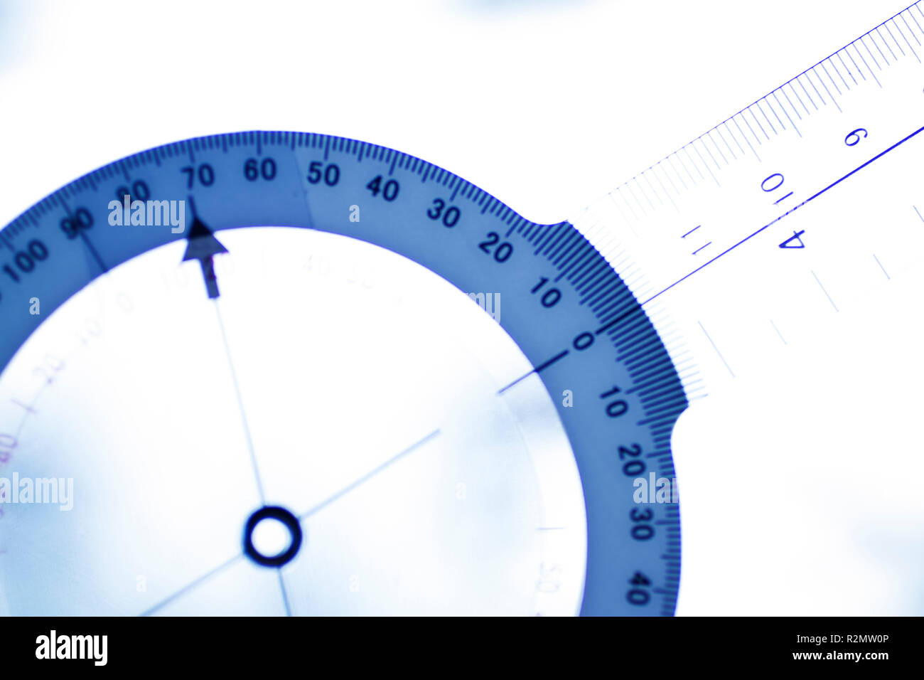 Goniometer movement medical instrument used for measuring mobility of ...