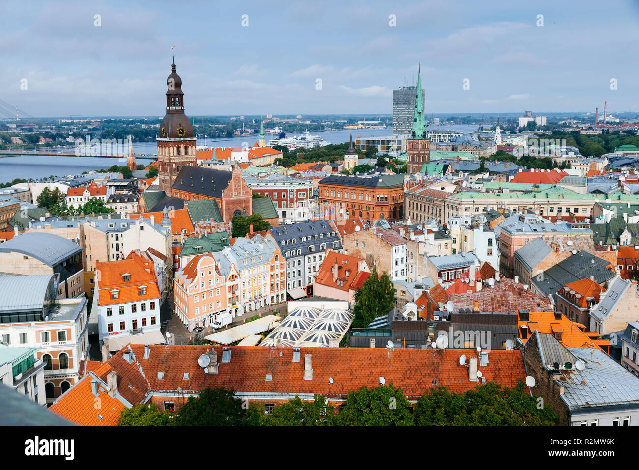 View from dome of st peters cathedral hi-res stock photography and ...