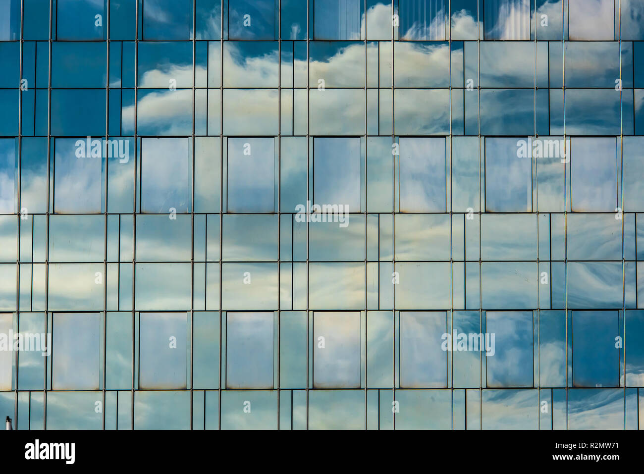 Facade, Window, Clouds, Pattern Stock Photo - Alamy