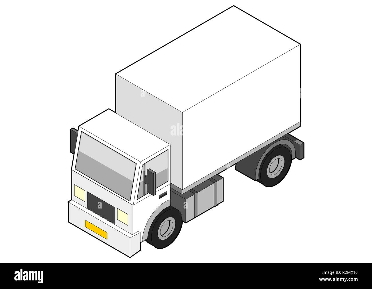 Lorry artwork Cut Out Stock Images & Pictures - Alamy