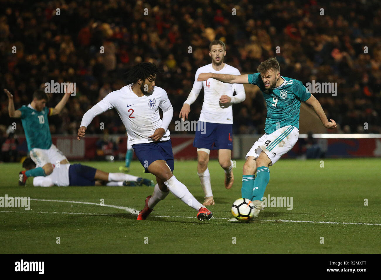 Goal blocked hi-res stock photography and images - Alamy