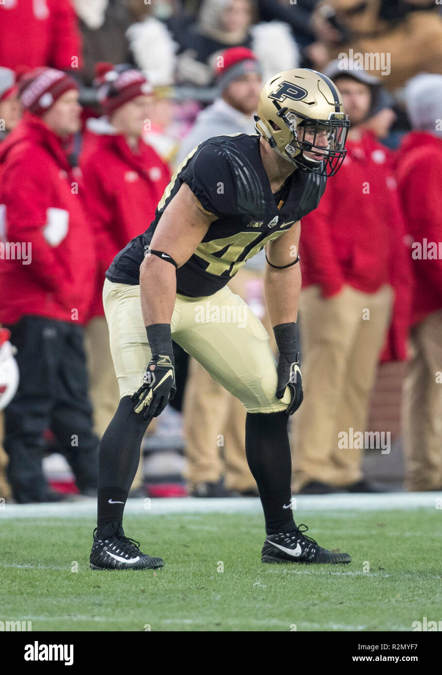 Triple Overtime. 17th Nov, 2018. Purdue running back Alexander Horvath ...