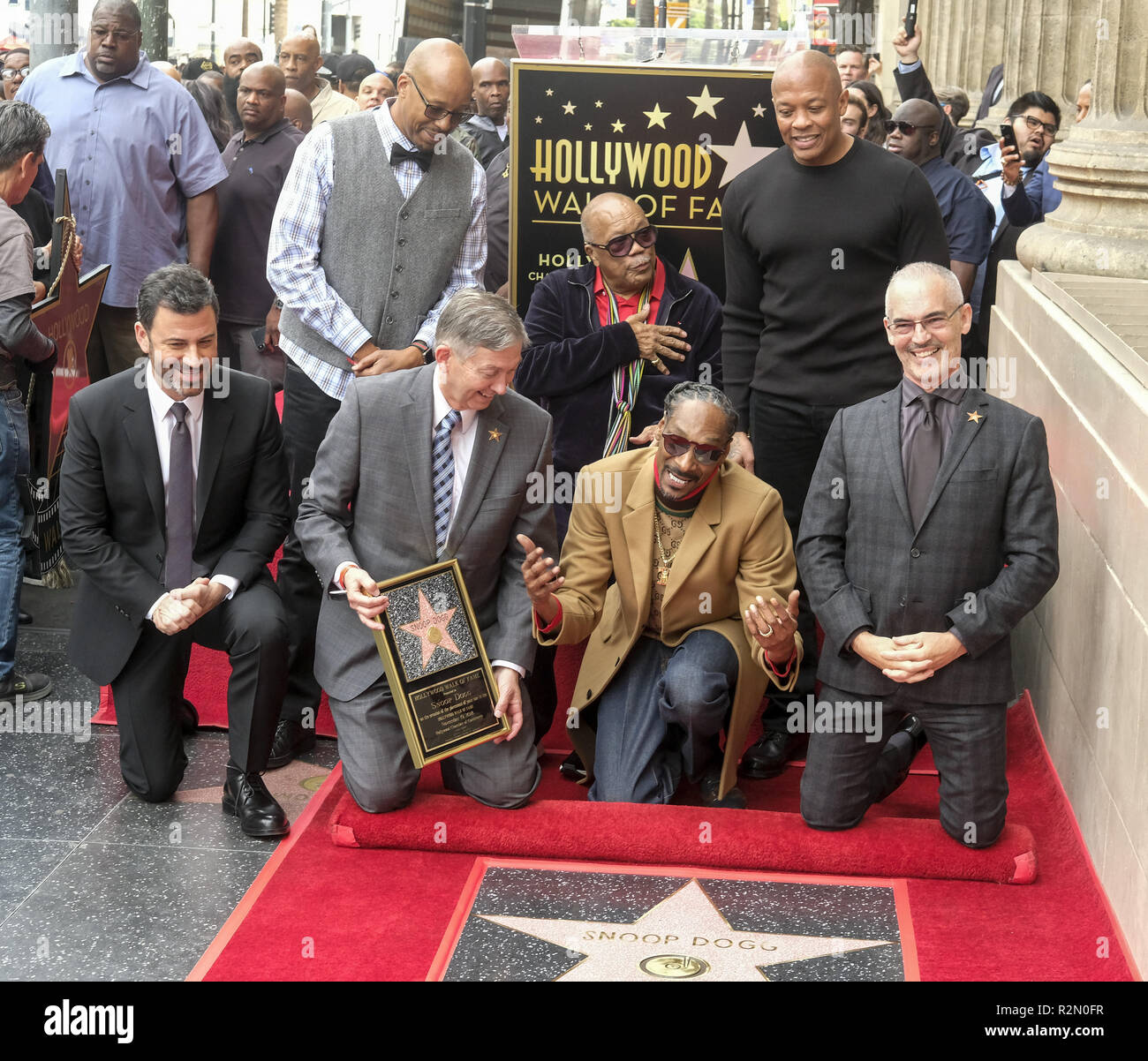 Los Angeles, California, USA. 19th Nov, 2018. Rapper Snoop Dogg attends ...