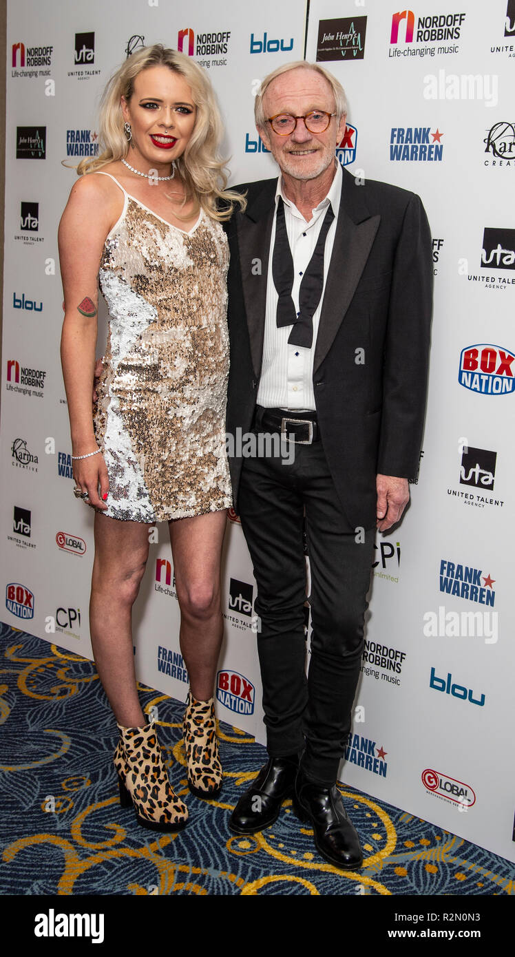 London, UK. 19th Nov, 2018. Maddie and Mike Chapman attend the Nordoff ...