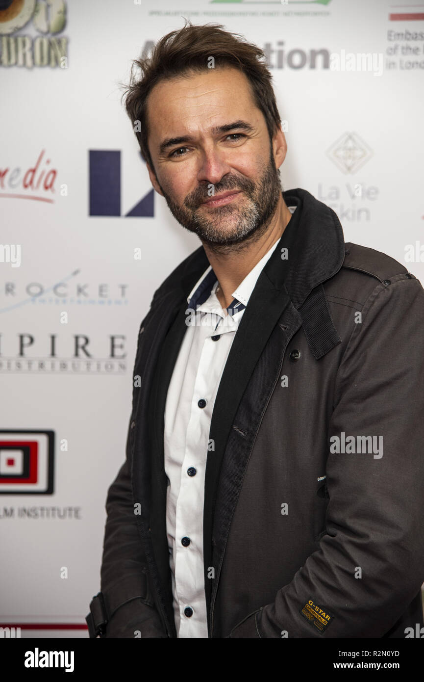 London, UK. 8th Nov, 2018. Jamie Hinde attends the UK premiere of '303 ...