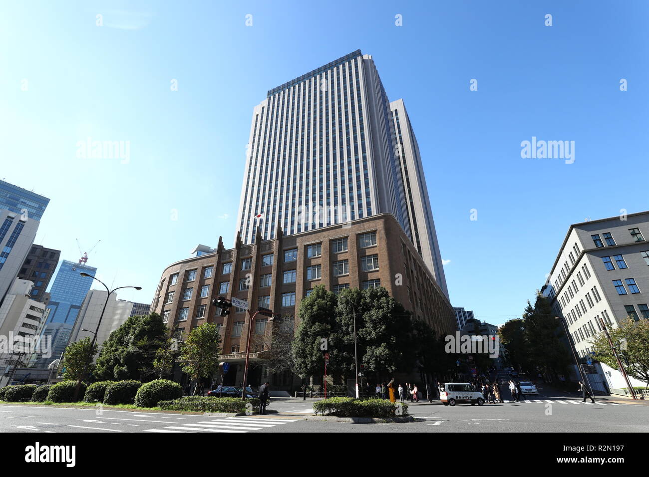 A general view of the Central Government Building No.7, housing the ...