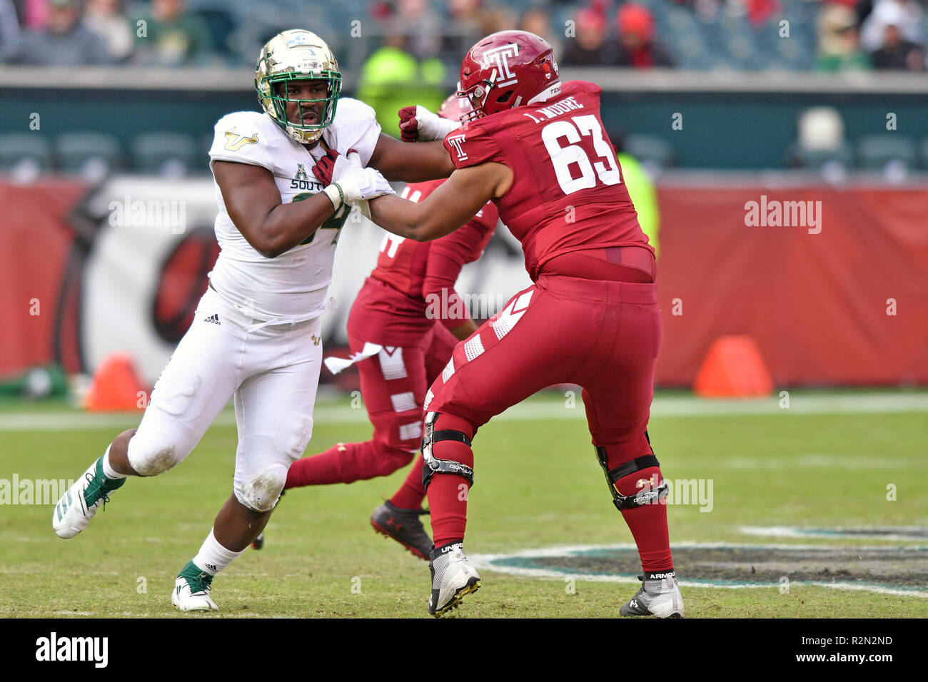 Philadelphia, Pennsylvania, USA. 17th Nov, 2018. South Florida Bulls ...
