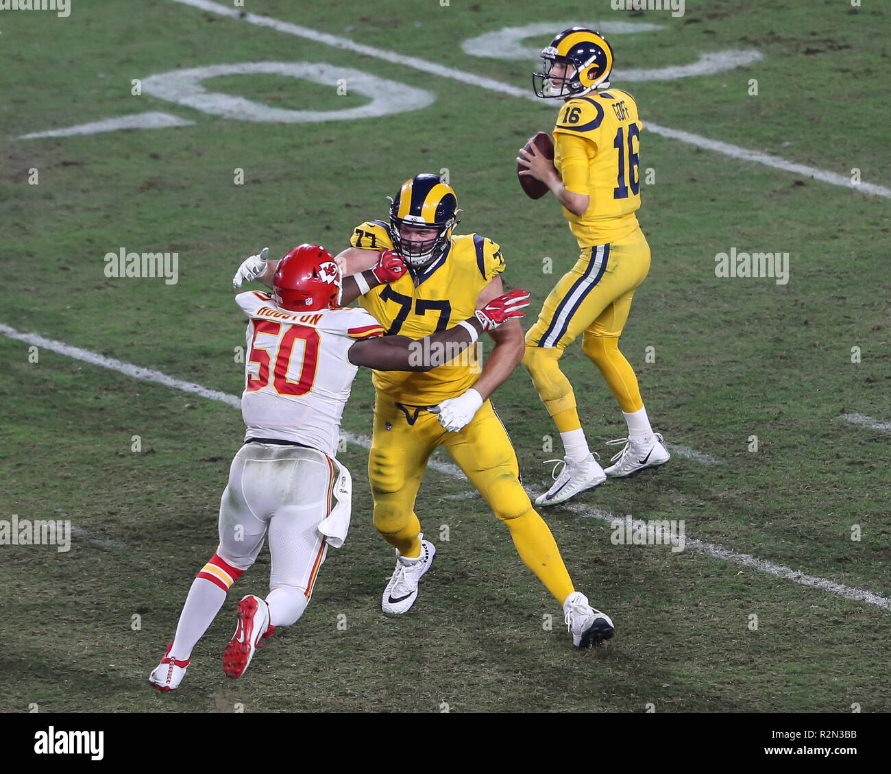 Jared goff chiefs hi-res stock photography and images - Alamy