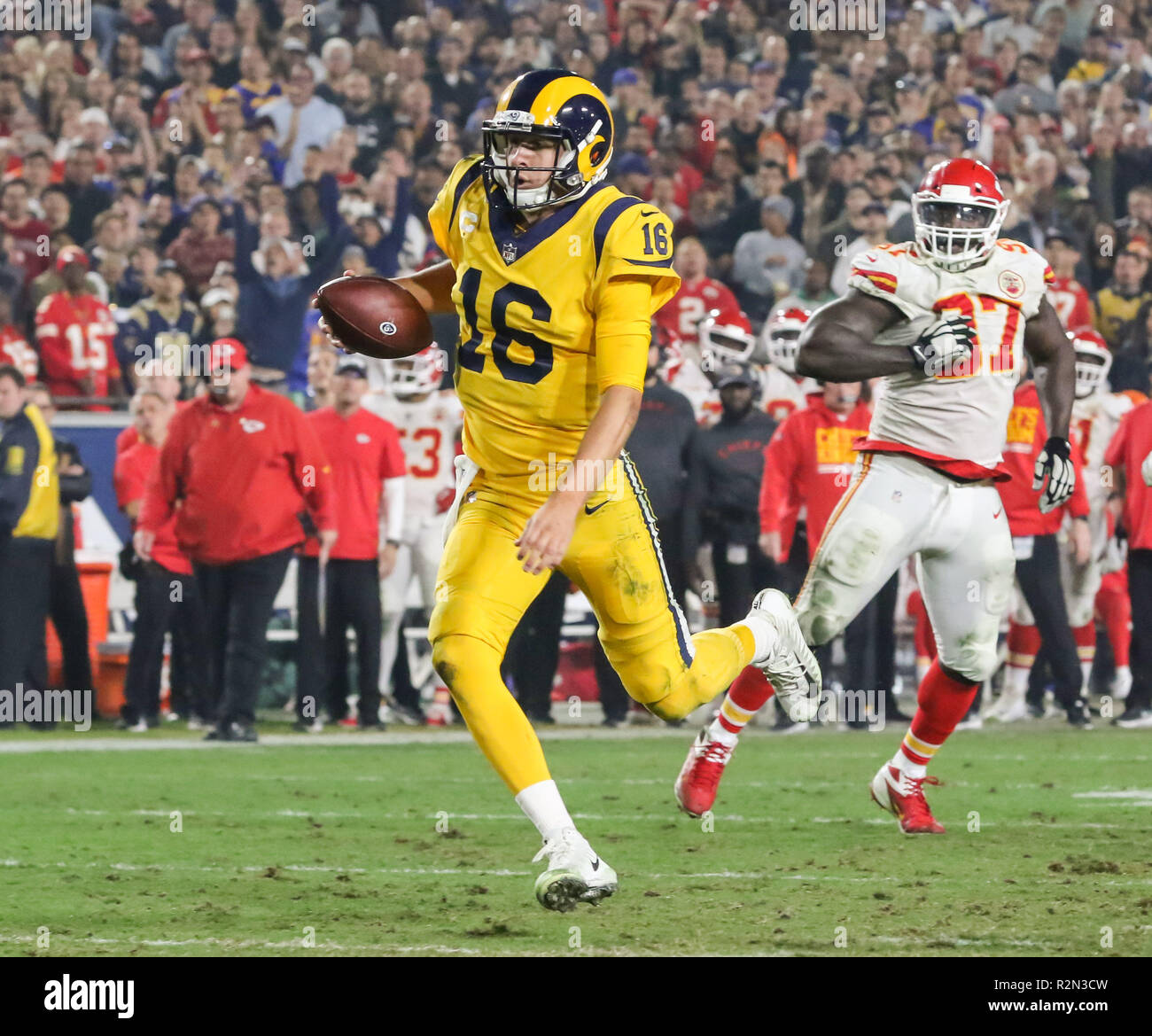 Jared goff chiefs hi-res stock photography and images - Alamy