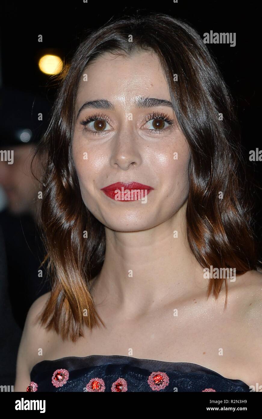 New York, NY, USA. 19th Nov, 2018. Cristin Milioti out and about for ...