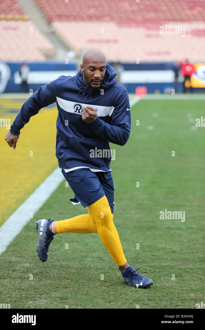 Los Angeles, CA, USA. 19th Nov, 2018. Los Angeles Rams cornerback Aqib ...