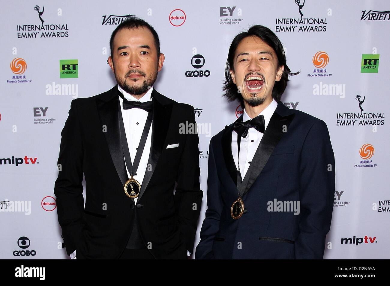 New York, NY, USA. 19th Nov, 2018. Shinya Ohta, Yu Nakajima at arrivals ...