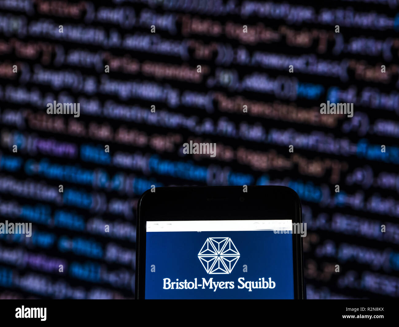 Bristol myers squibb logo sign hi-res stock photography and images - Alamy