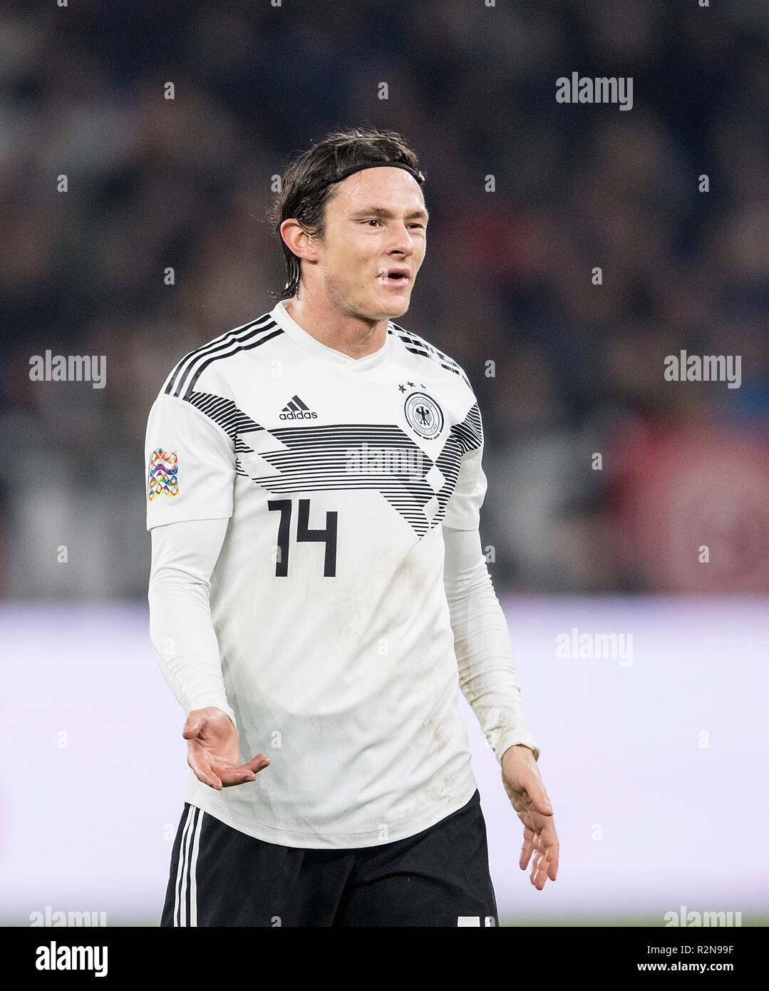 Nico SCHULZ (GER) gesture, gesture. Football Laenderspiel, Nations ...