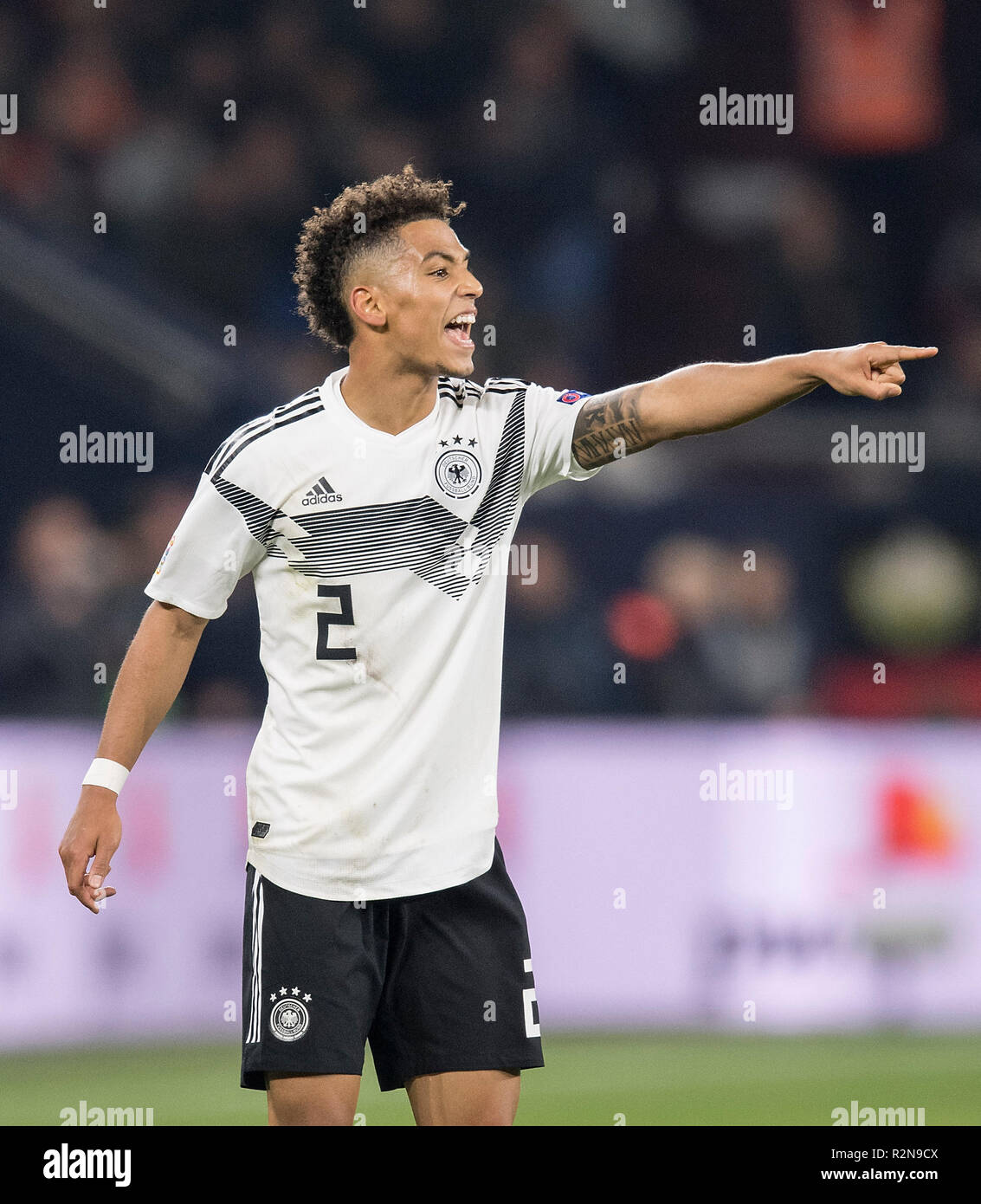Thilo KEHRER (GER) gesture, gesture, Soccer Laender match, Nations ...