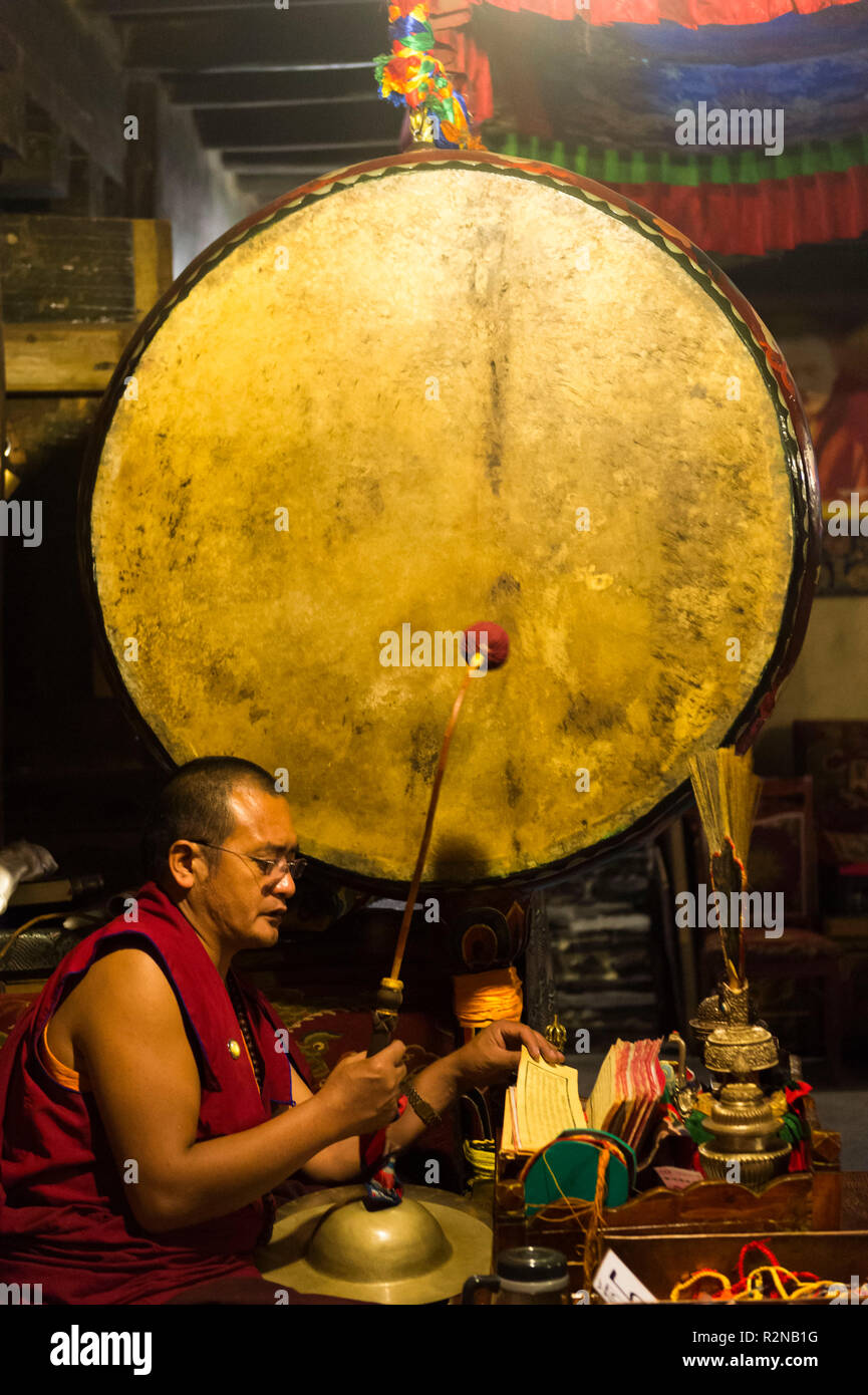 the monastery Samye Stock Photo - Alamy