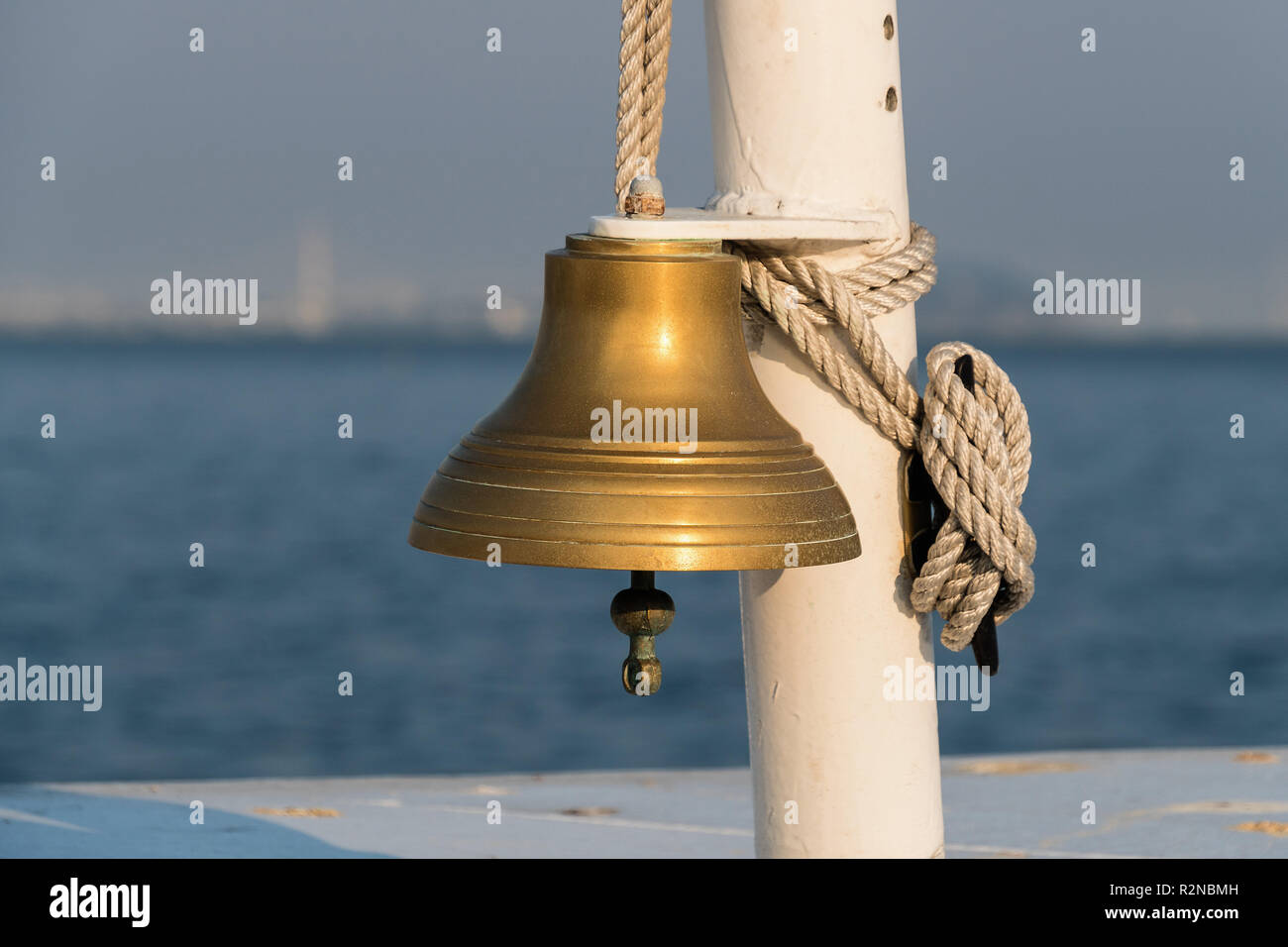 San Francisco, ferry, ship's bell Stock Photo - Alamy