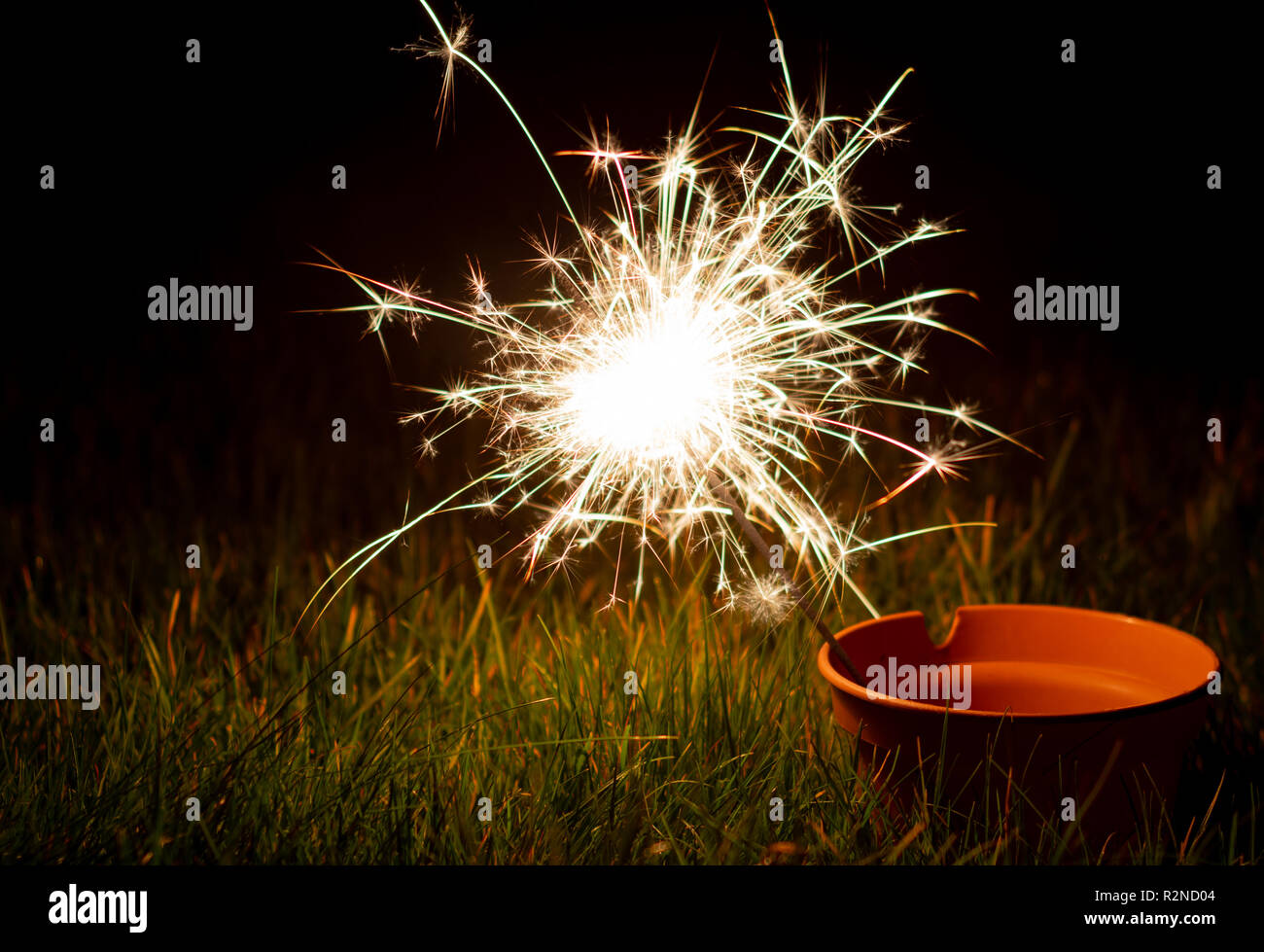 Warm fireworks hi-res stock photography and images - Alamy