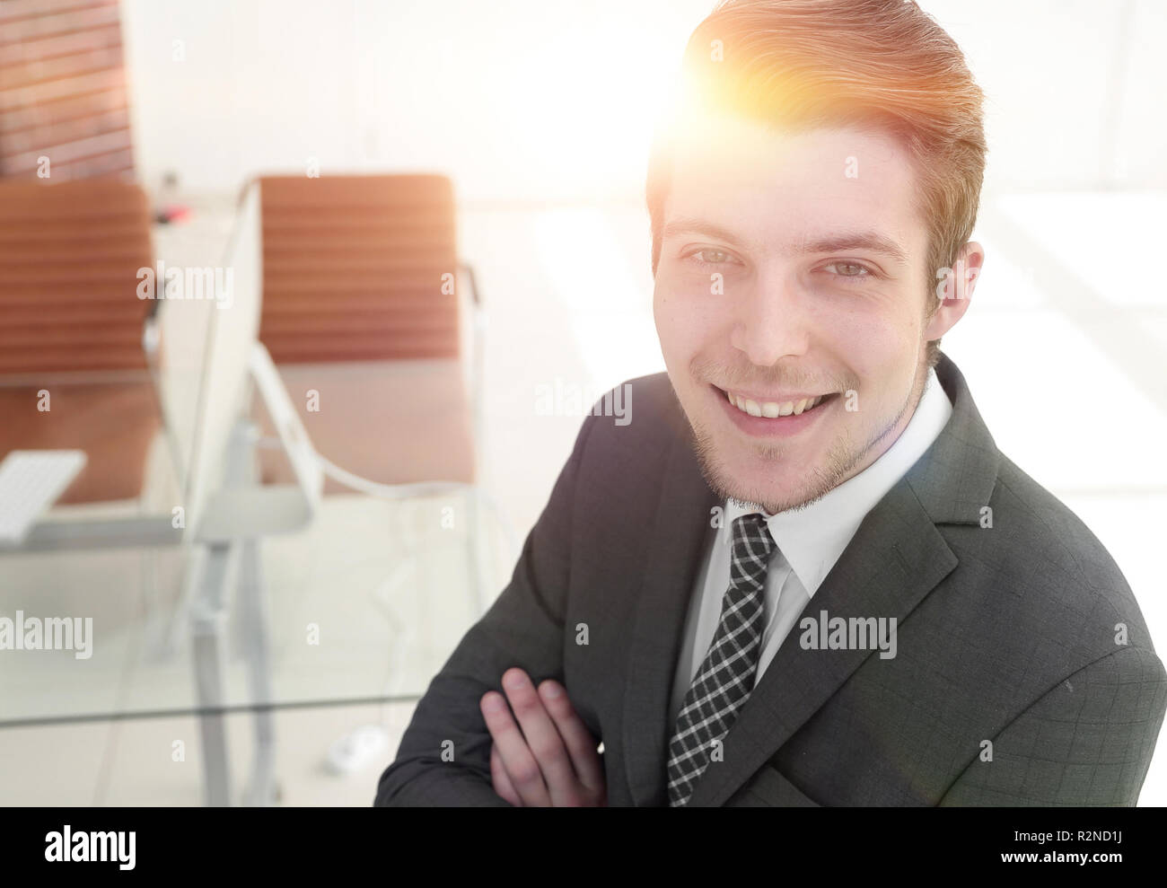 closeup.a successful young man Stock Photo - Alamy