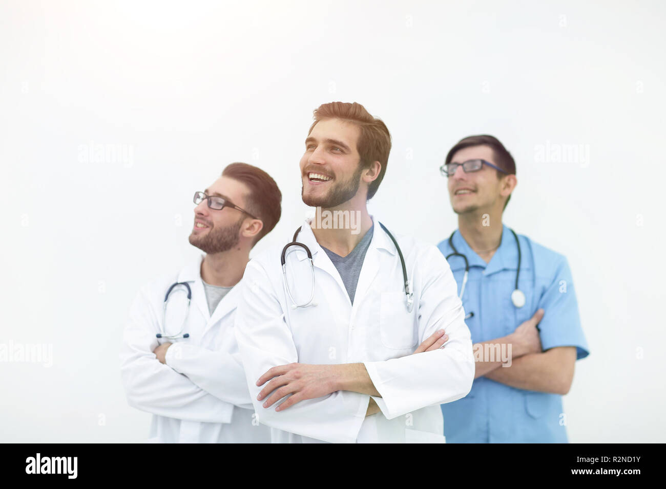 Team doctors looking copy hi-res stock photography and images - Alamy