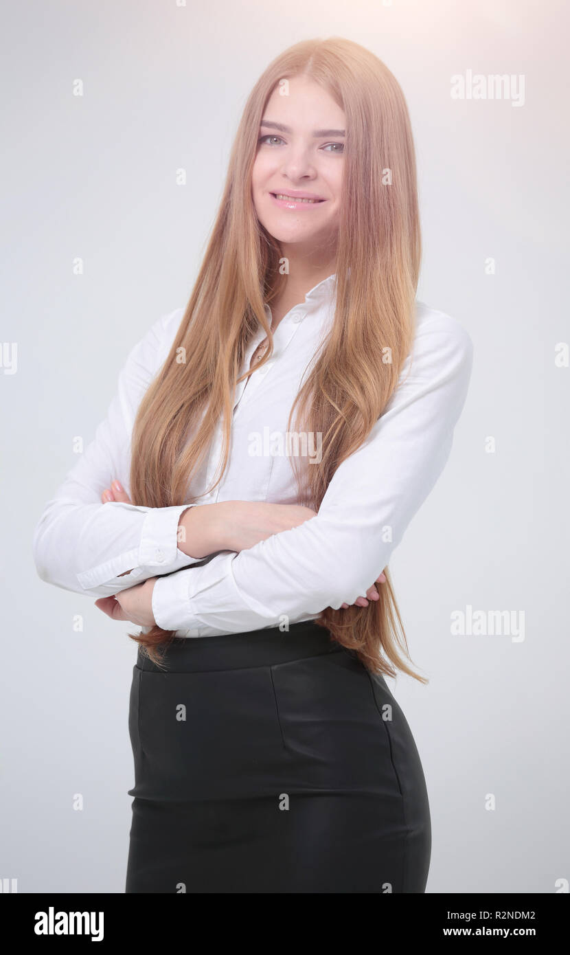 portrait of a successful female Manager Stock Photo - Alamy