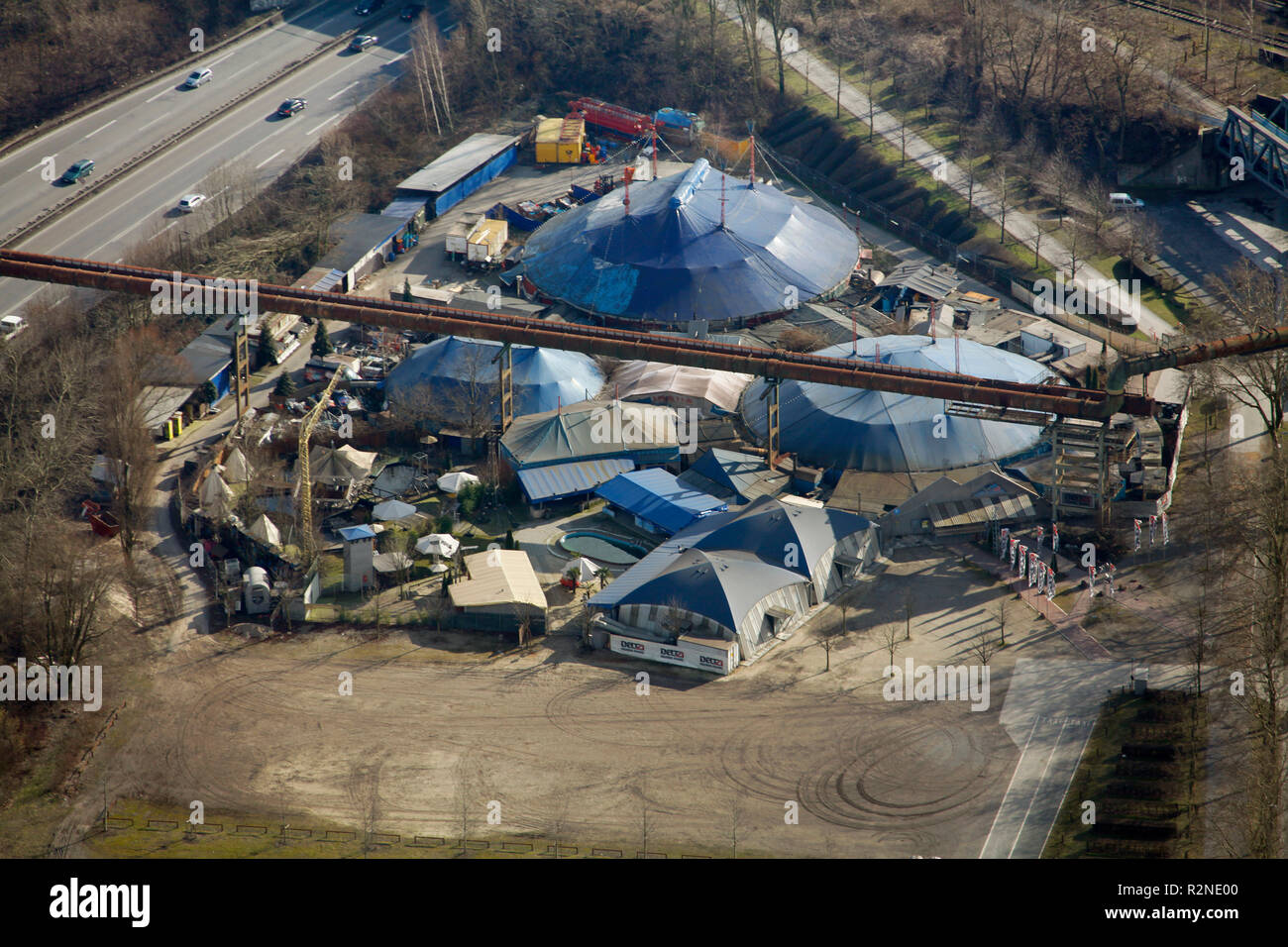 Delta Music Park, Duisburg, Ruhr Area, North Rhine-Westphalia, Germany ...