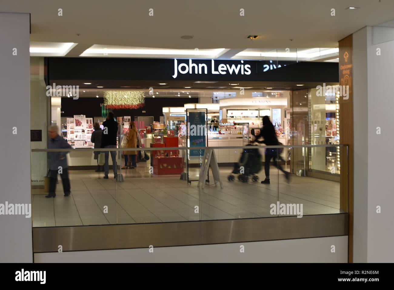 Shopping in Nottingham Stock Photo - Alamy