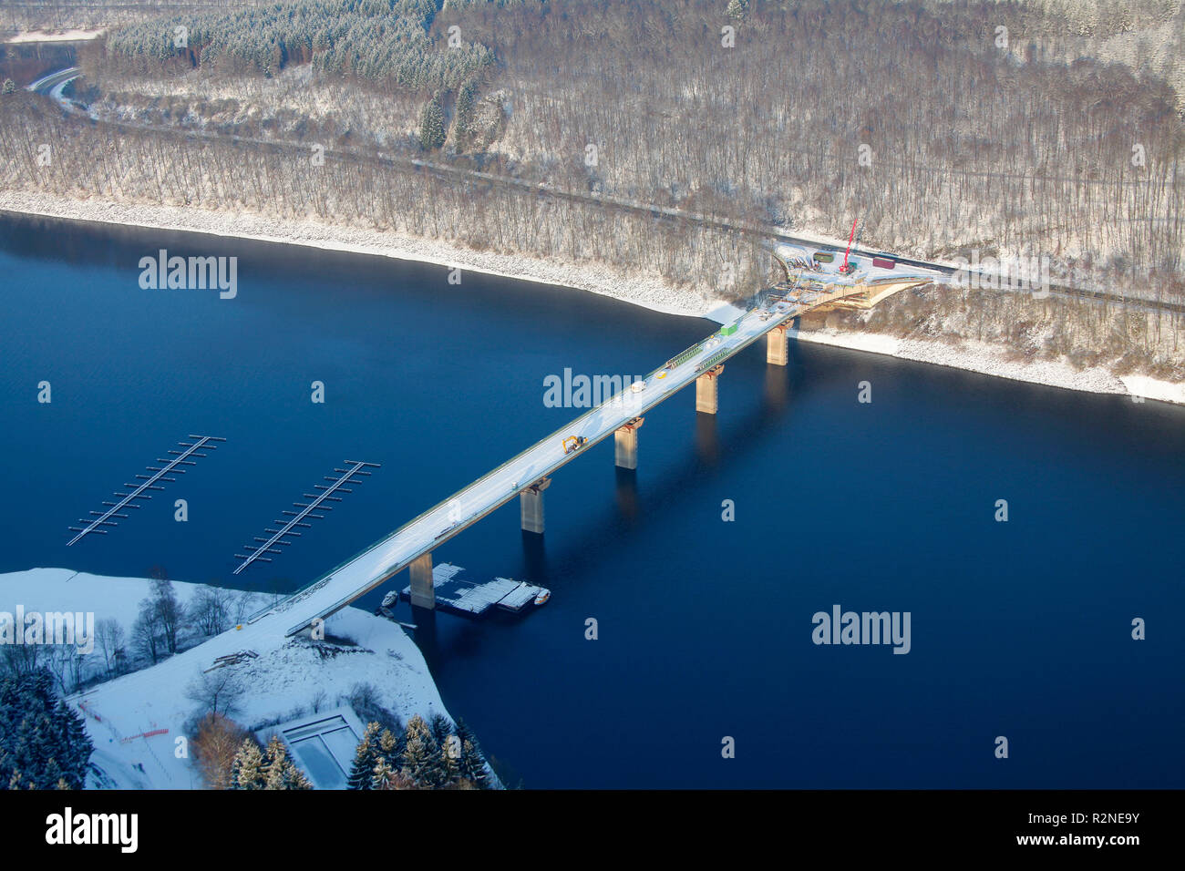 Aerial view of olpe north rhine westphalia hi-res stock photography and ...