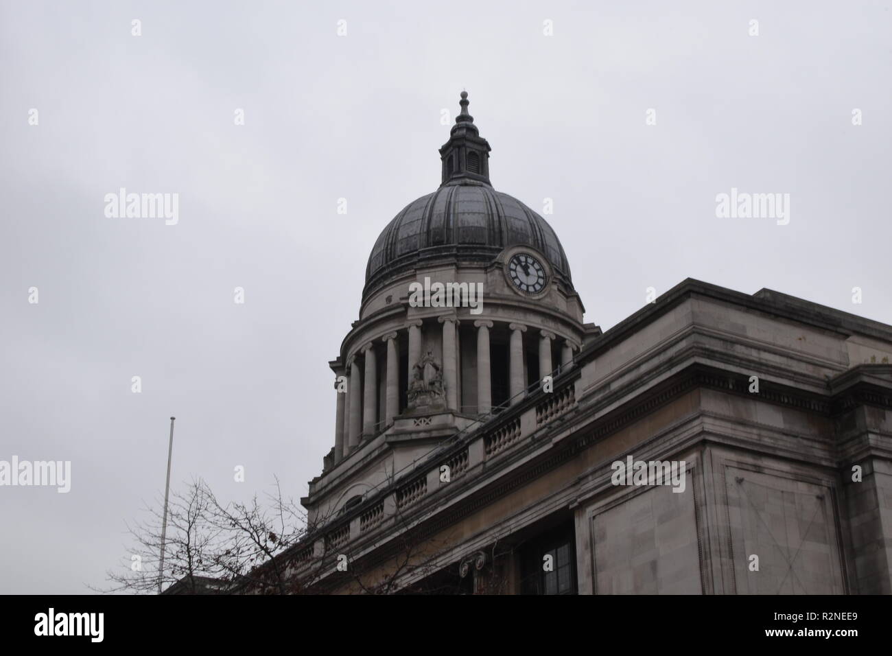 Nottingham Town Hall Stock Photo - Alamy