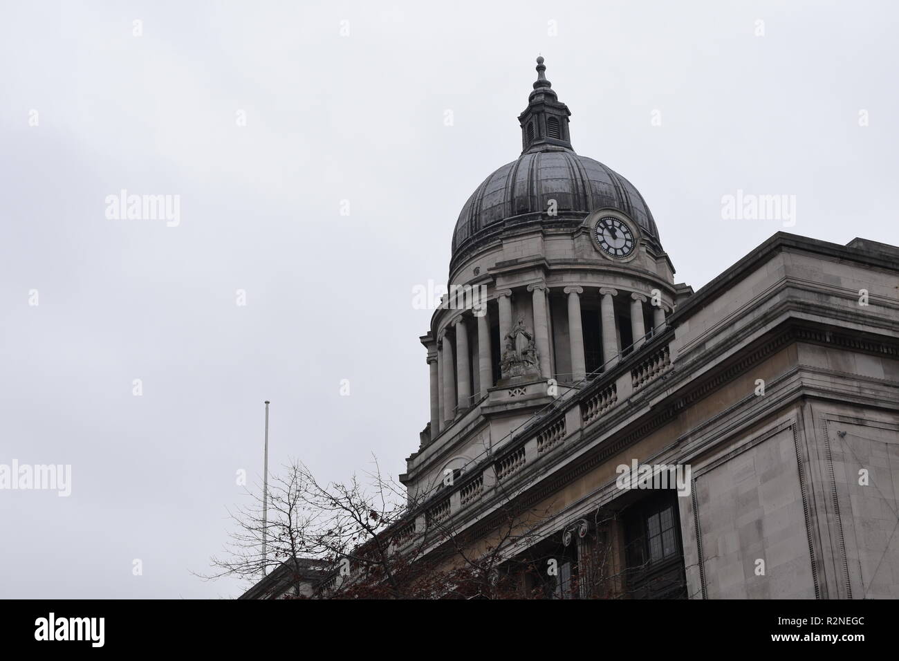 Nottingham Town Hall Stock Photo - Alamy