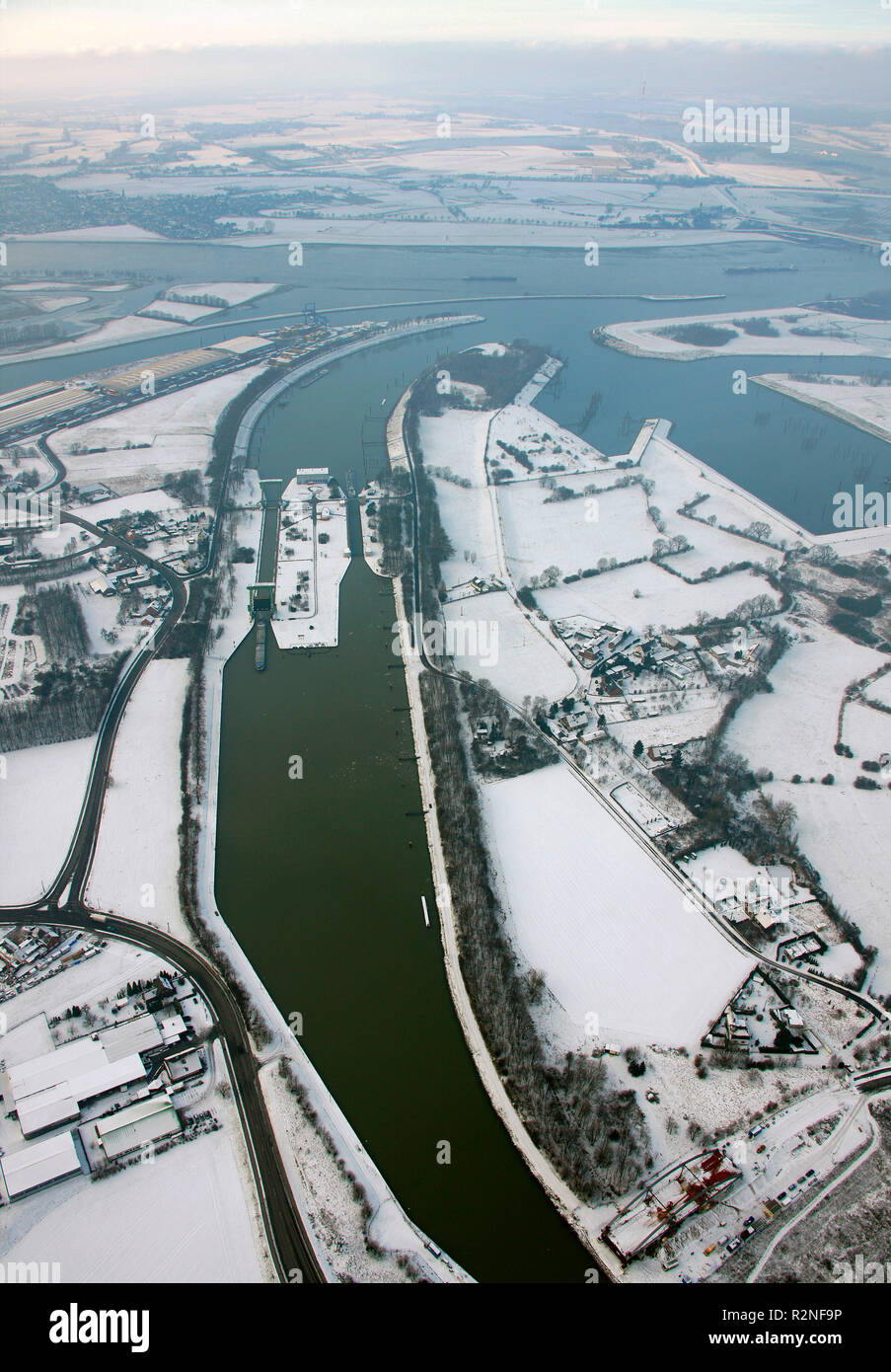 Wesel datteln canal hi-res stock photography and images - Alamy