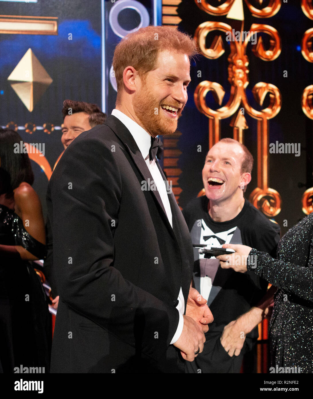 Lost voice guy on stage royal variety performance london palladium hi ...
