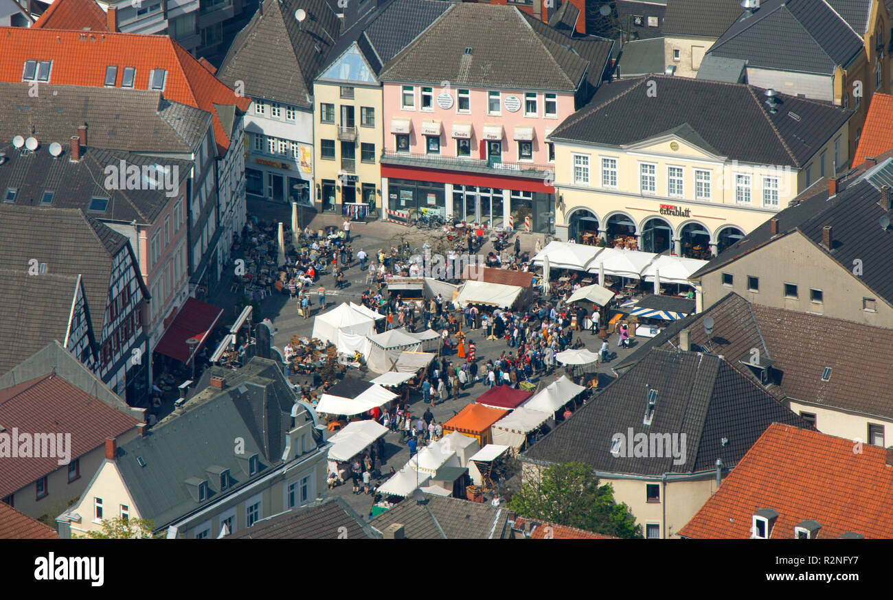 Medieval Market, market square Unna, Unna, Ruhr Area, North Rhine ...