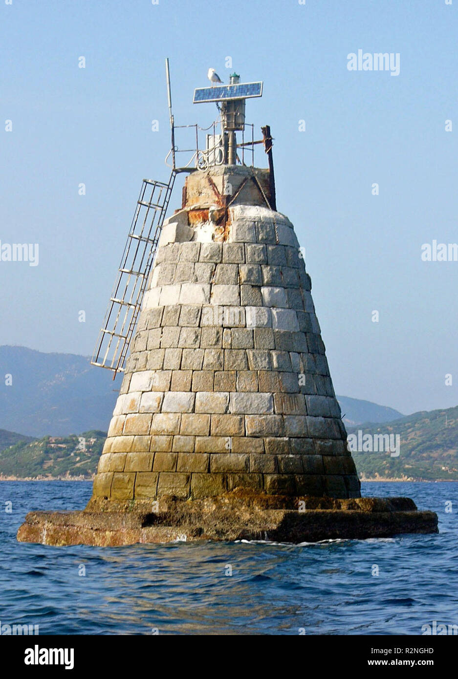 navaids at cape carbonara Stock Photo - Alamy