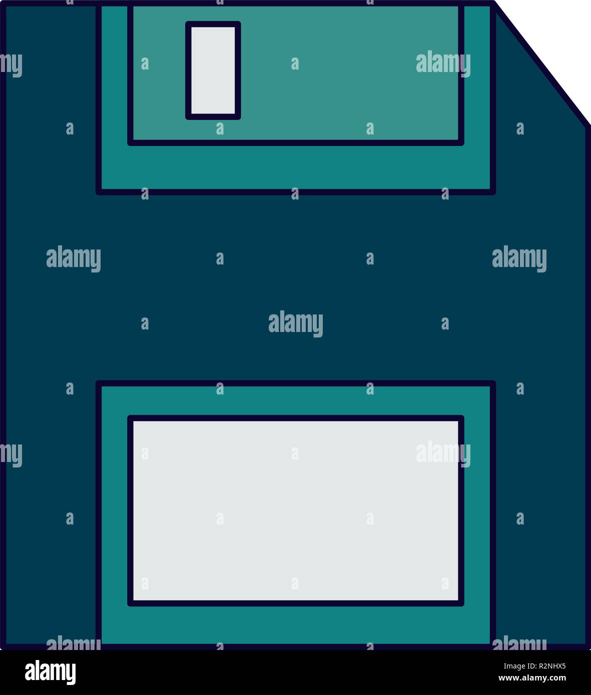 Diskette save symbol vector illustration graphic design Stock Vector ...
