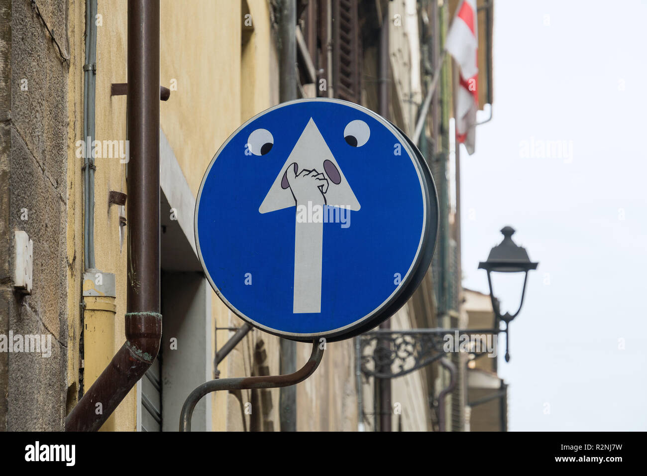 Clet Street Art Florence Florence Street Art – Roaming Historian