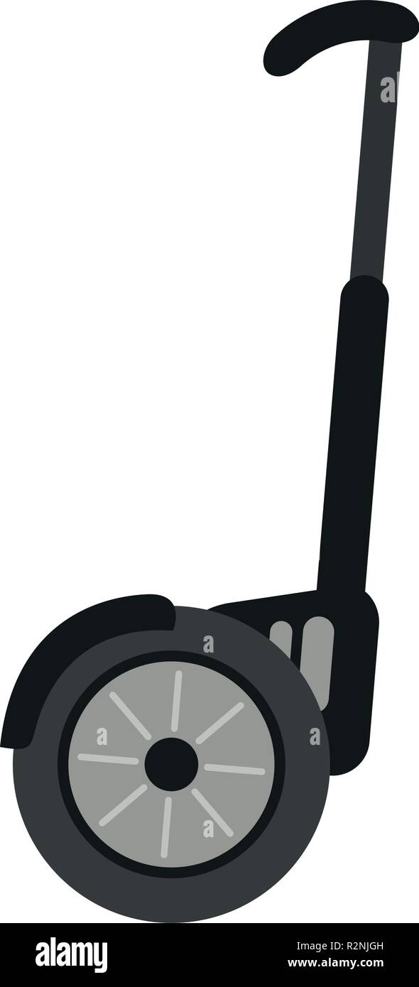 Hoverboard electric scooter with steering vector illustration graphic ...