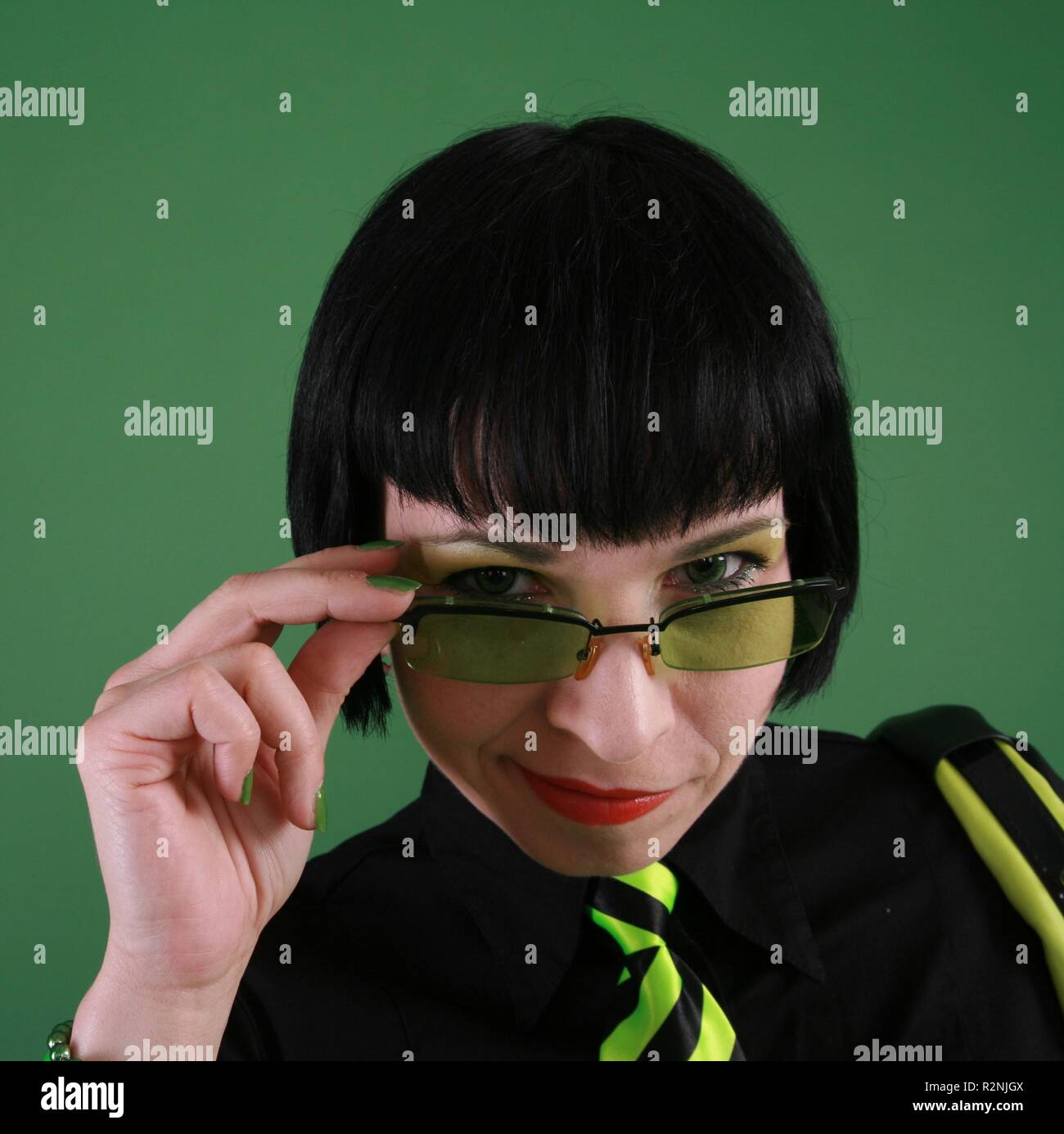 Raver woman hi-res stock photography and images - Alamy