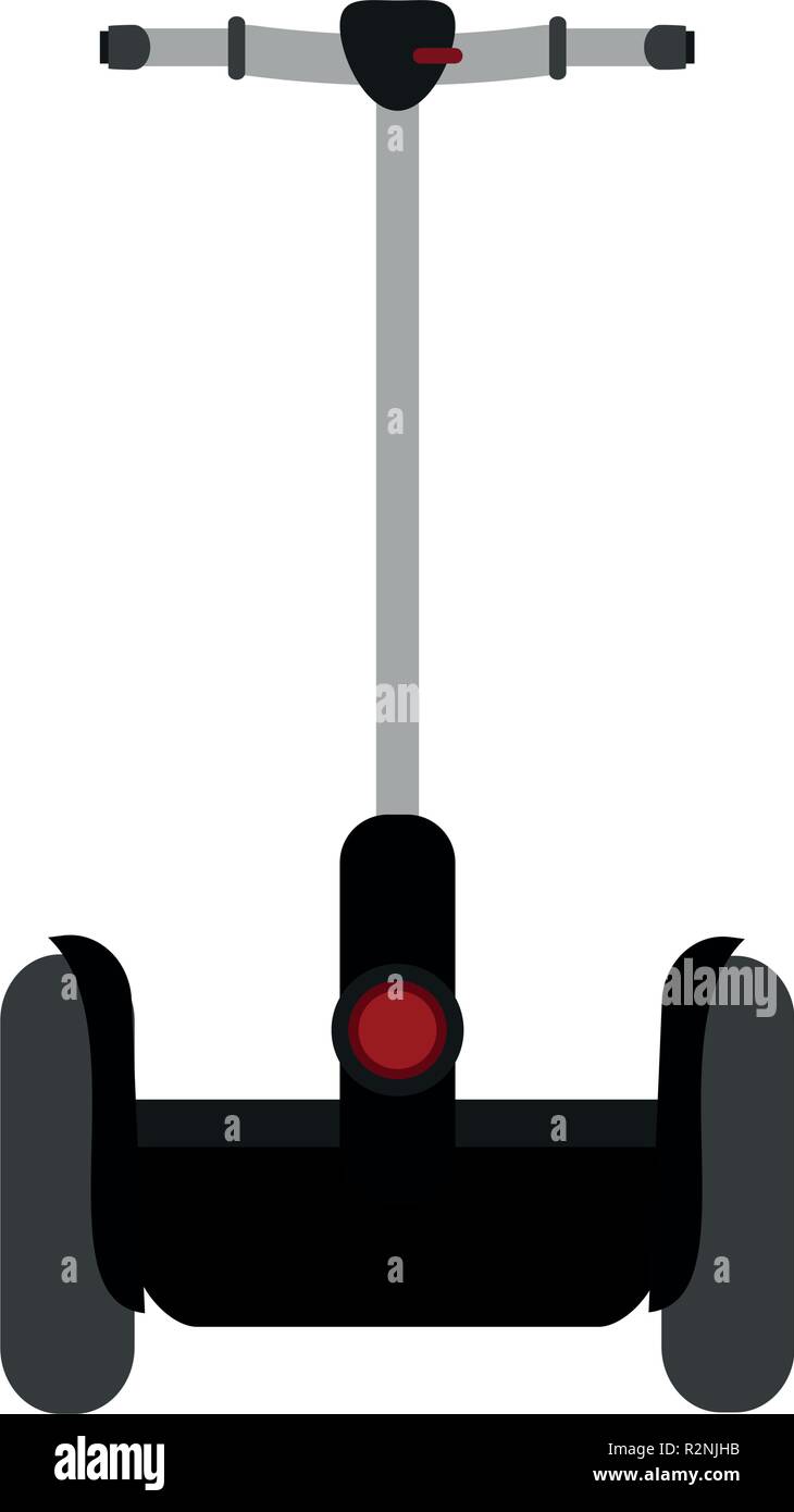 Hoverboard electric scooter with steering vector illustration graphic ...