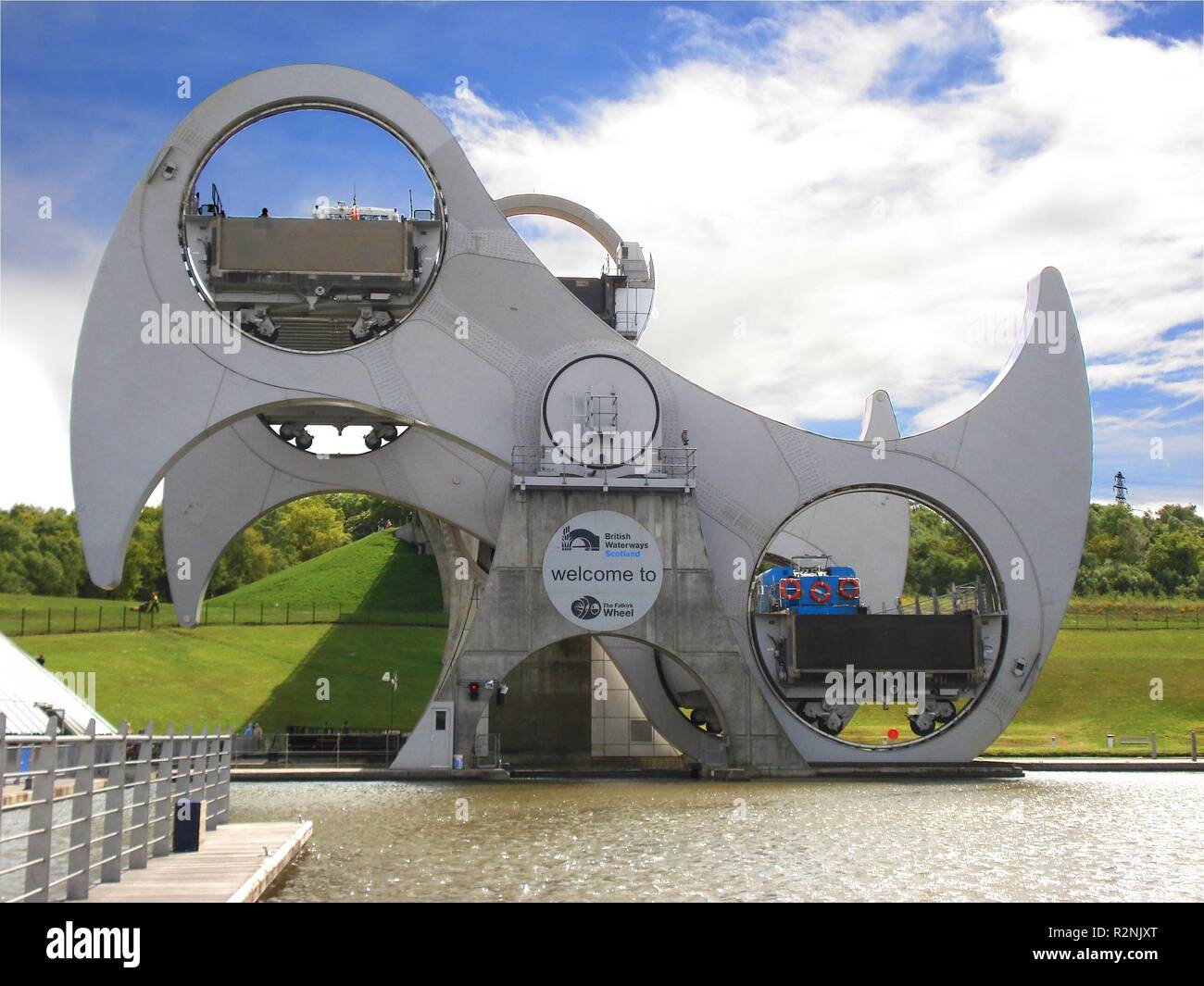 falkirk wheel ii Stock Photo - Alamy