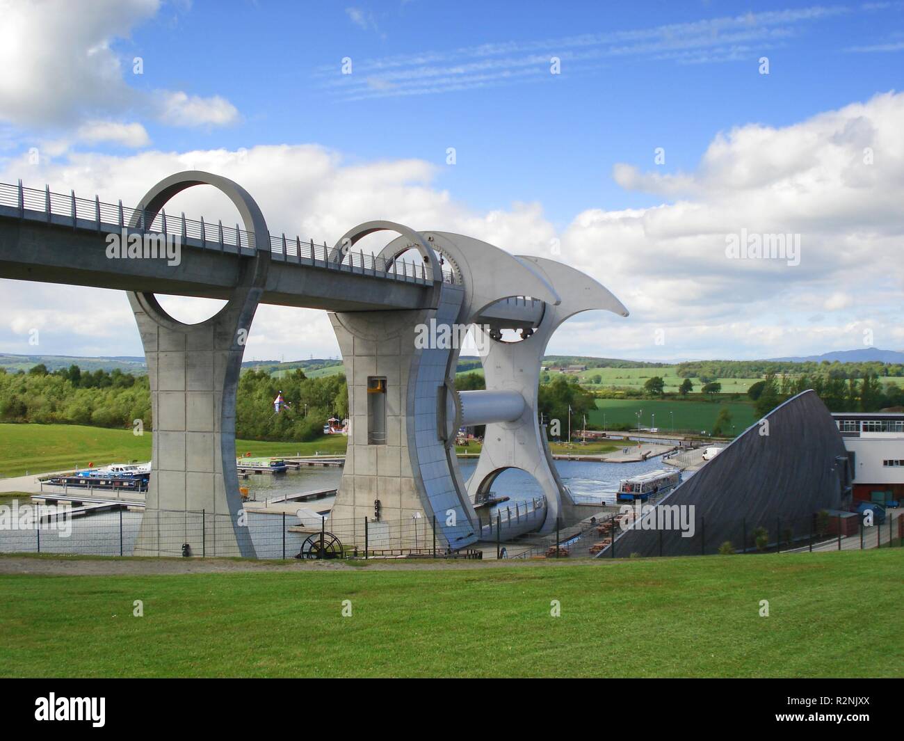 Falkirk wheel building hi-res stock photography and images - Alamy