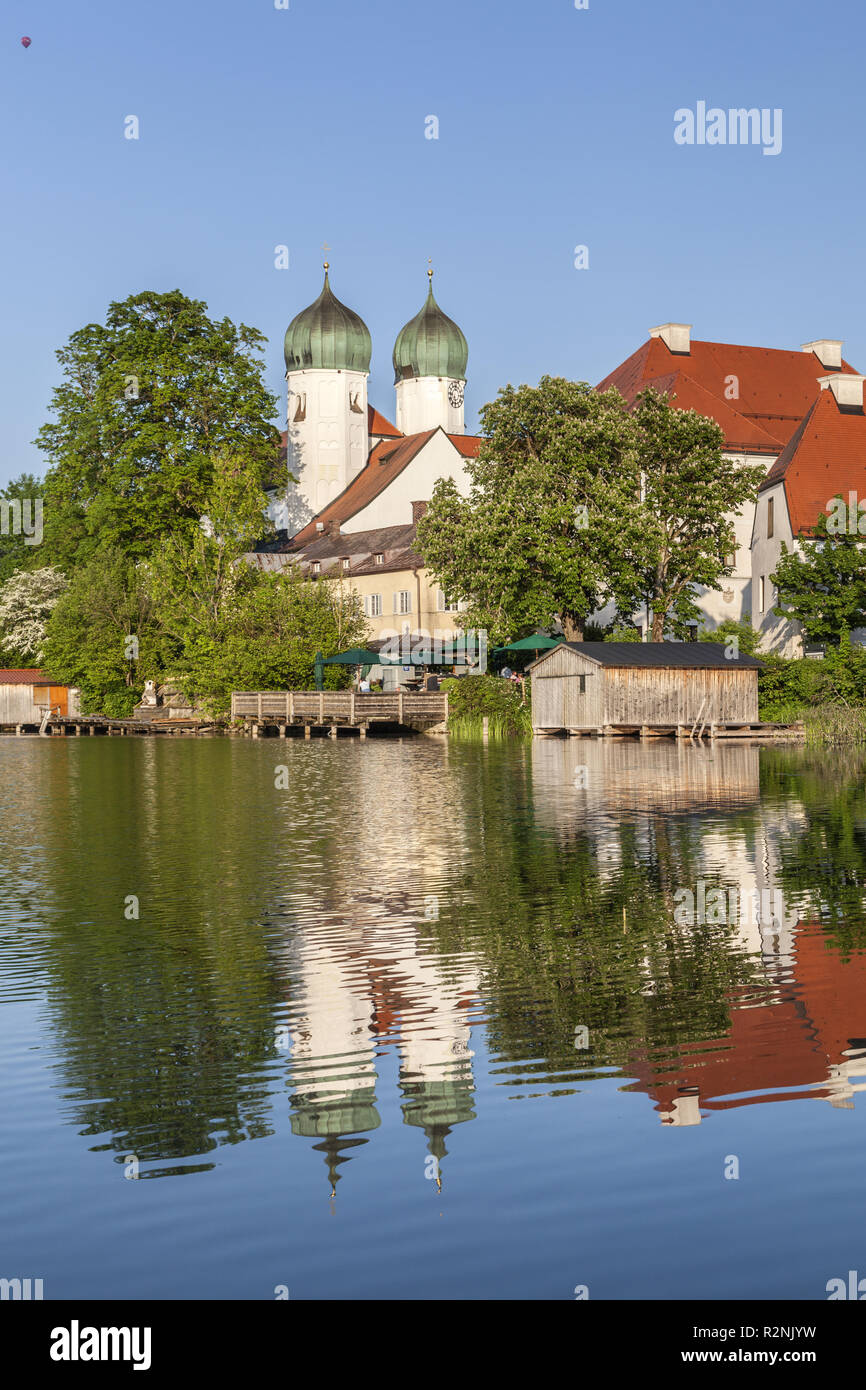 Seeon Bavaria Lake Abbey High Resolution Stock Photography and Images ...