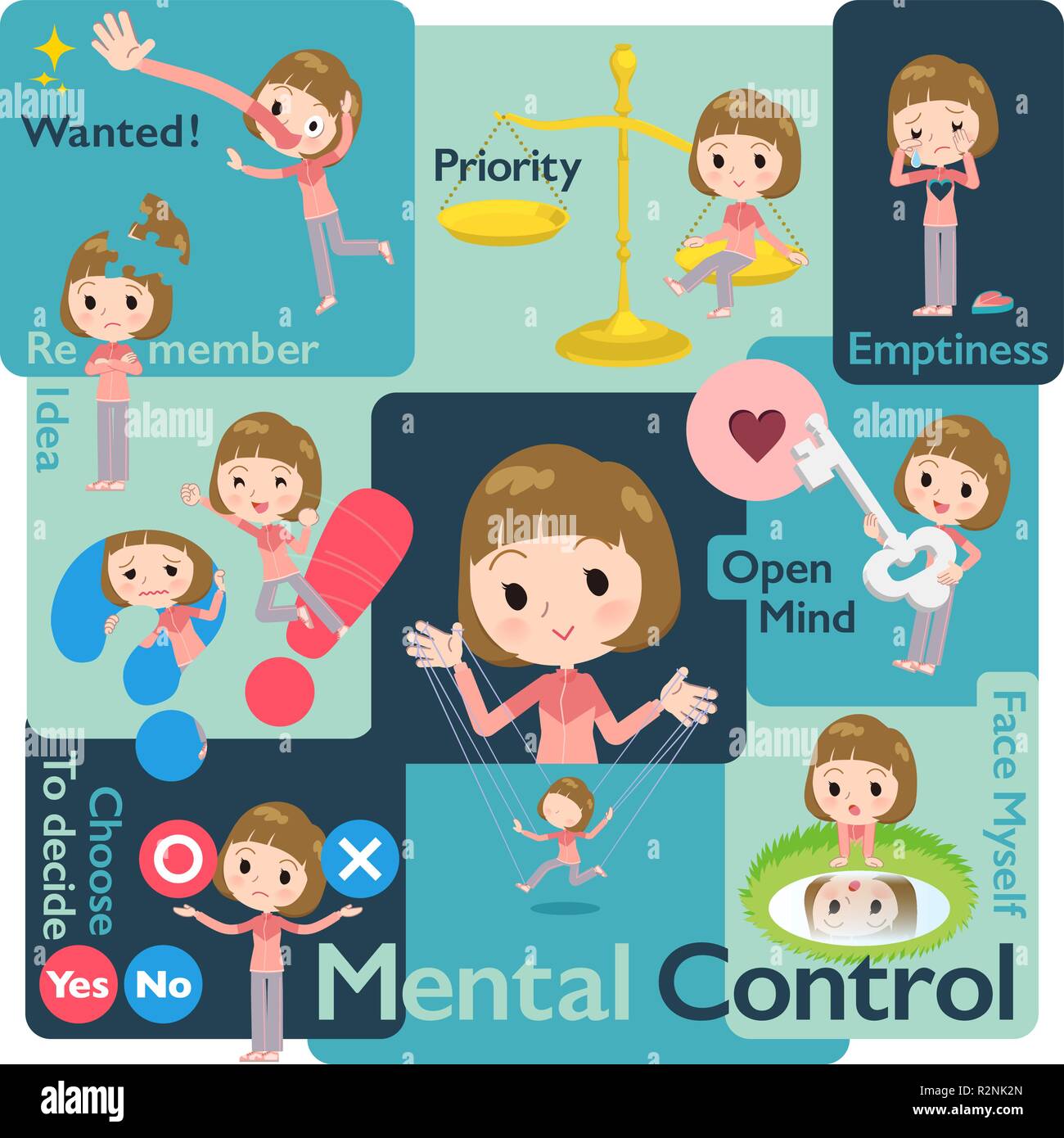 Pure balance Stock Vector Images - Alamy