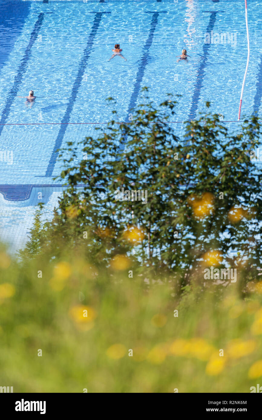 Swimmer outdoor pool germany hi-res stock photography and images - Alamy