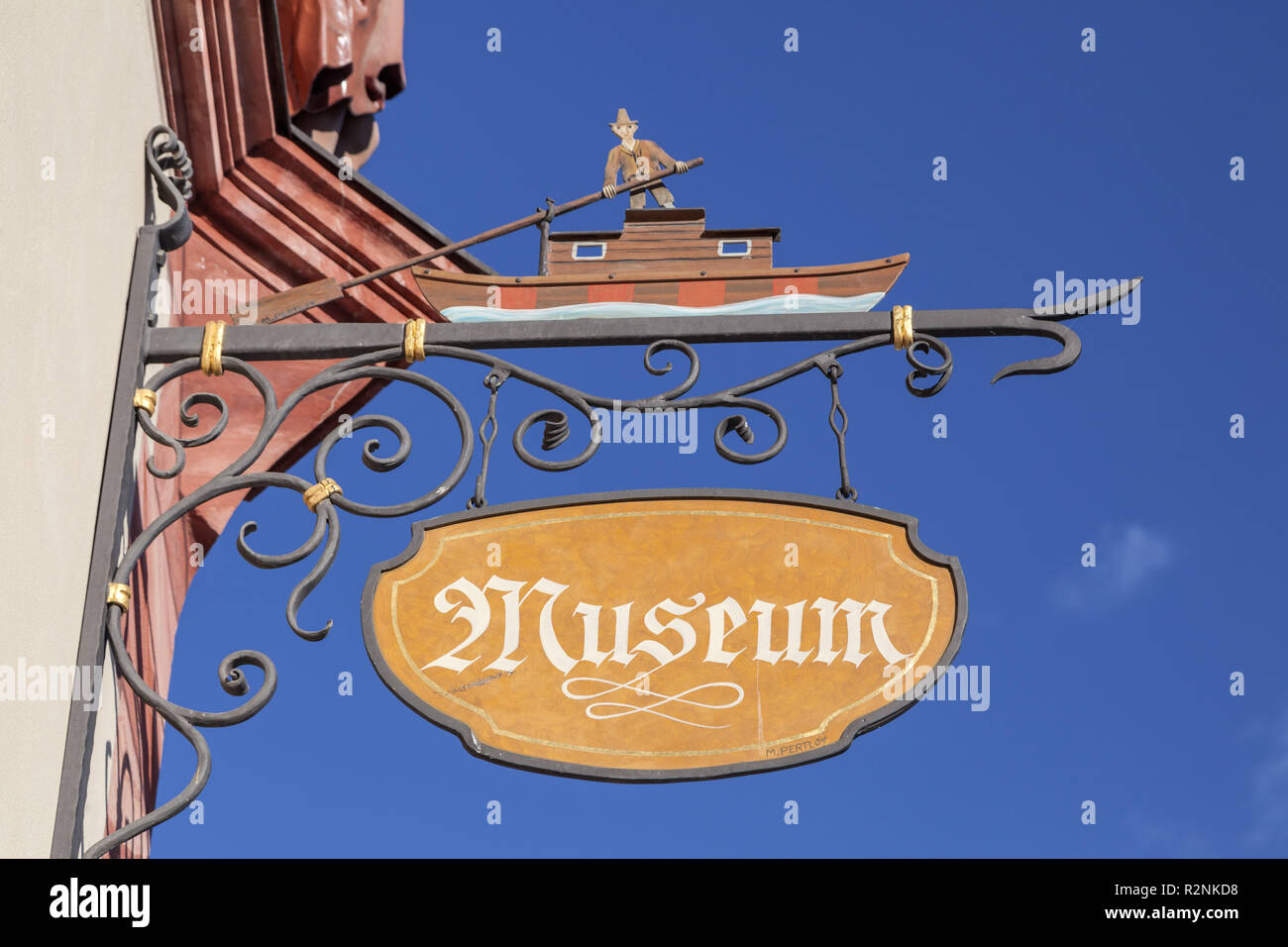 Museum in the historic market square neubeuern hi-res stock photography ...