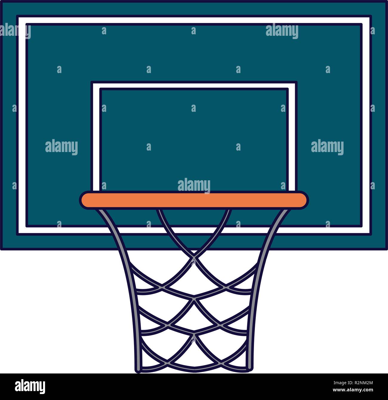 Basketball Hoop Graphic Design