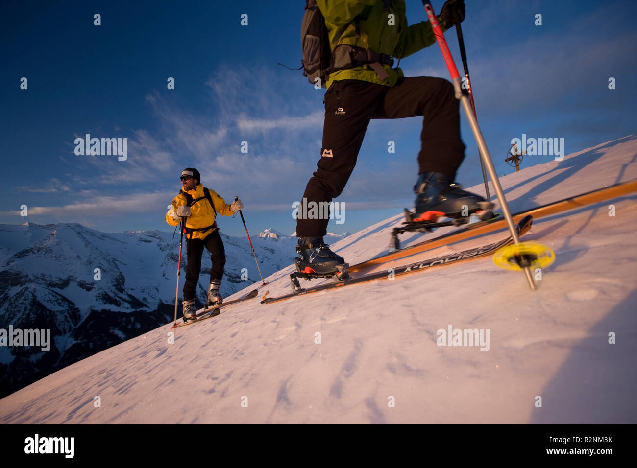 Sunrise in the tuxer alps hi-res stock photography and images - Alamy