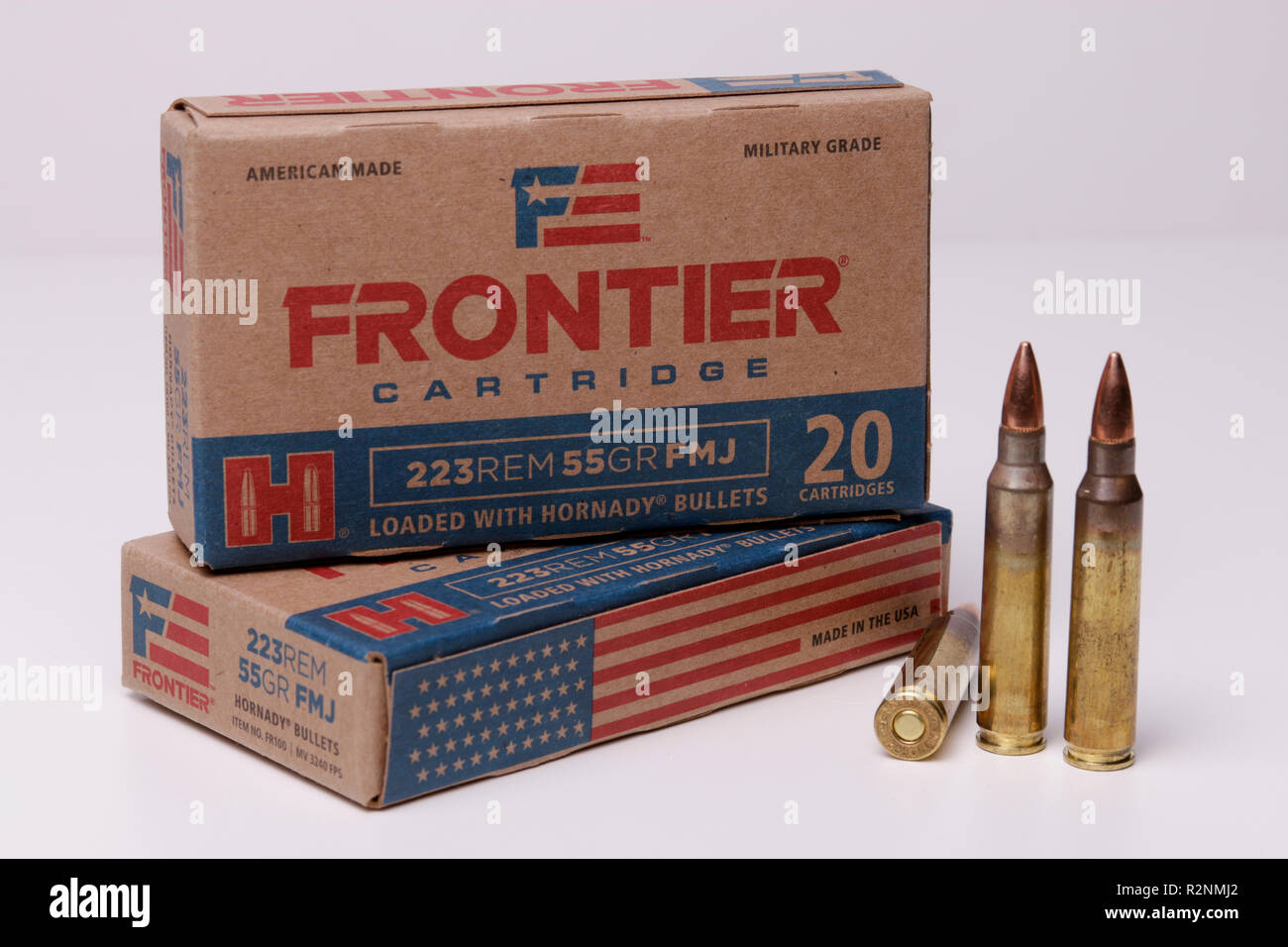 Hornady Frontier Cartridges Stock Photo - Alamy