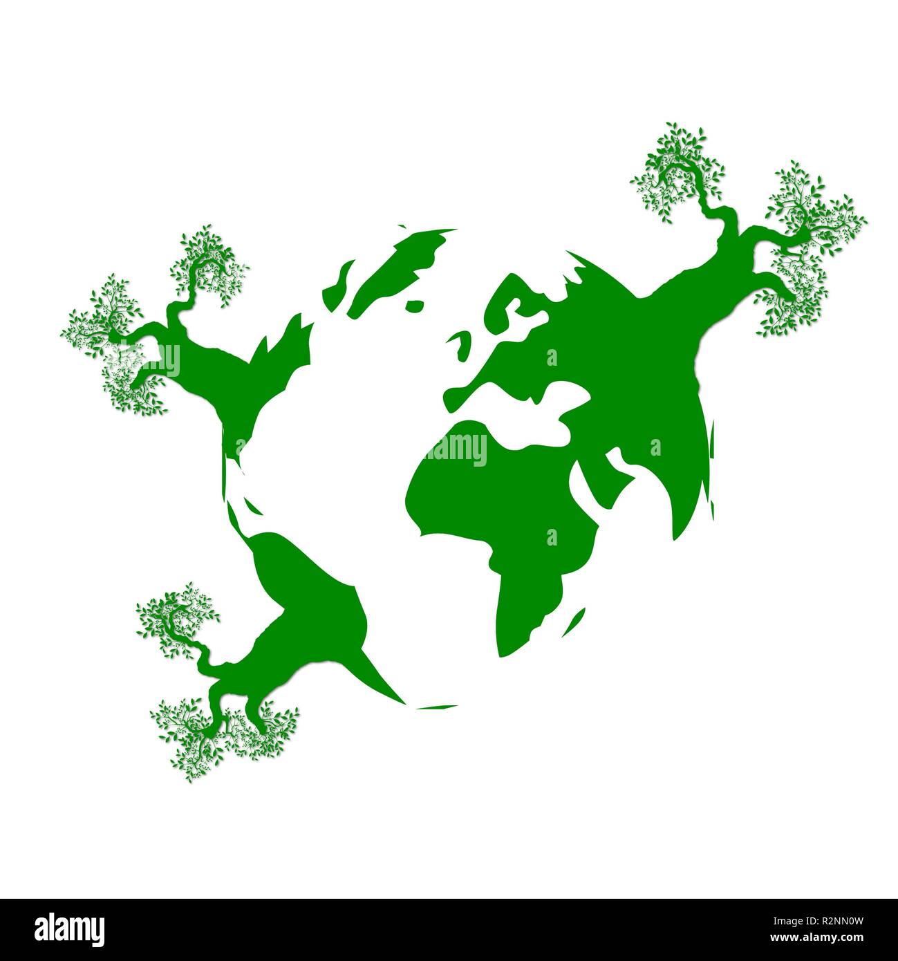 our green earth Stock Photo - Alamy