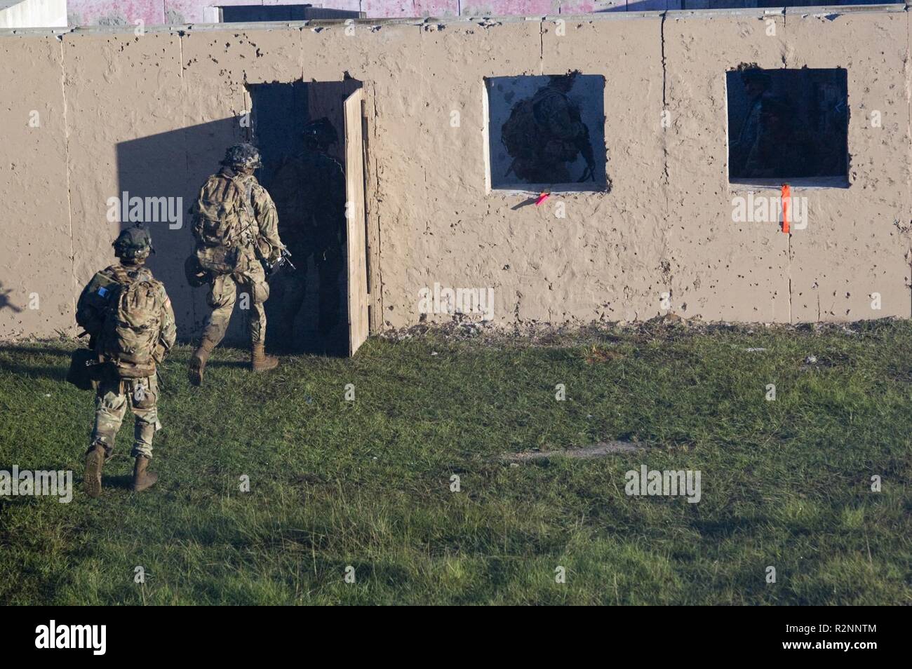 Soldiers from 1-151 Infantry Battalion complete their live fire ...
